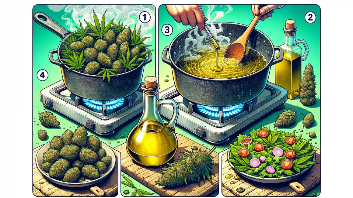 How to Make Cannabis-Infused Olive Oil: Step-by-Step Guide | Ganjacy.com